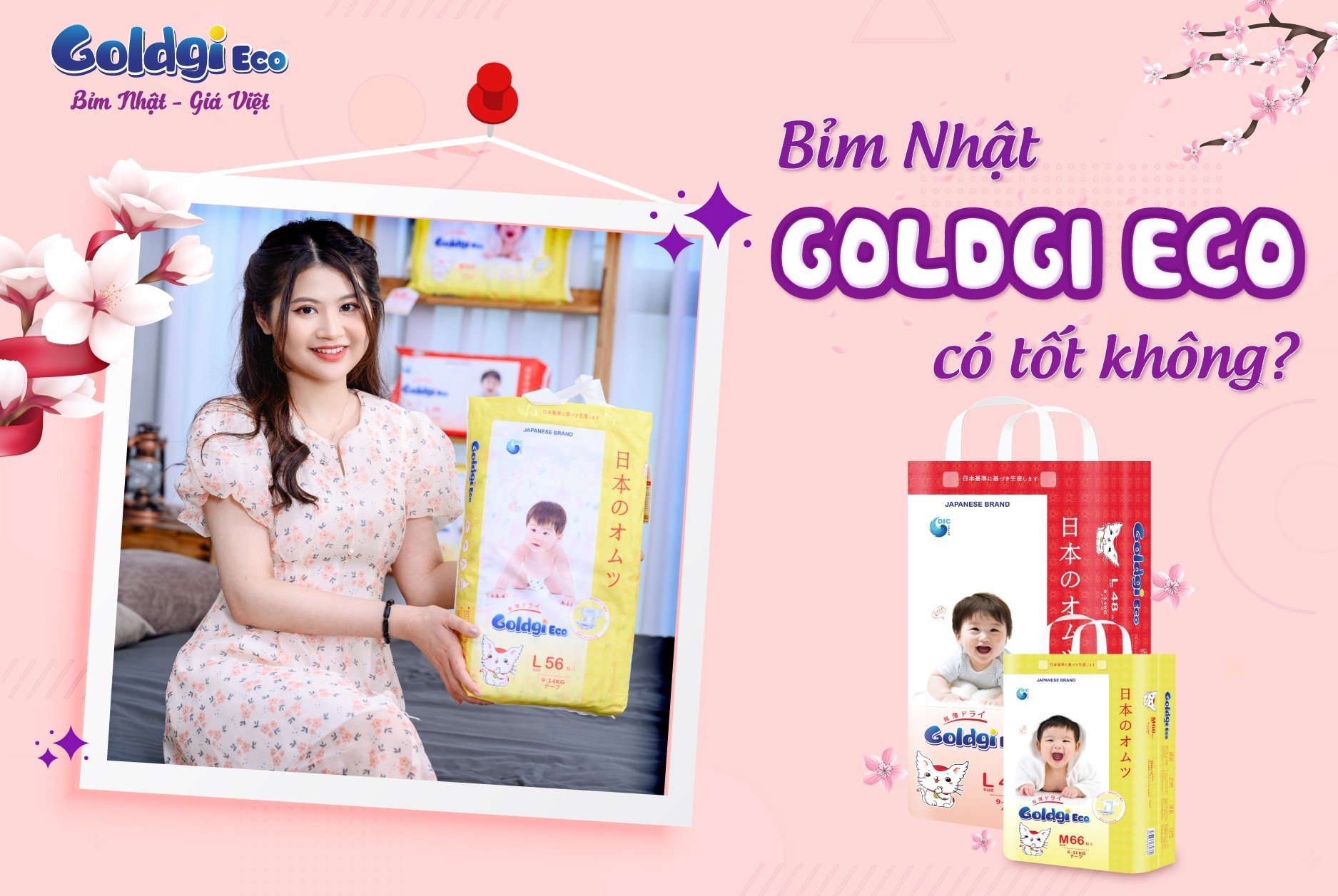 Bỉm Nhật Goldgi Eco có tốt không? - Goldgi
